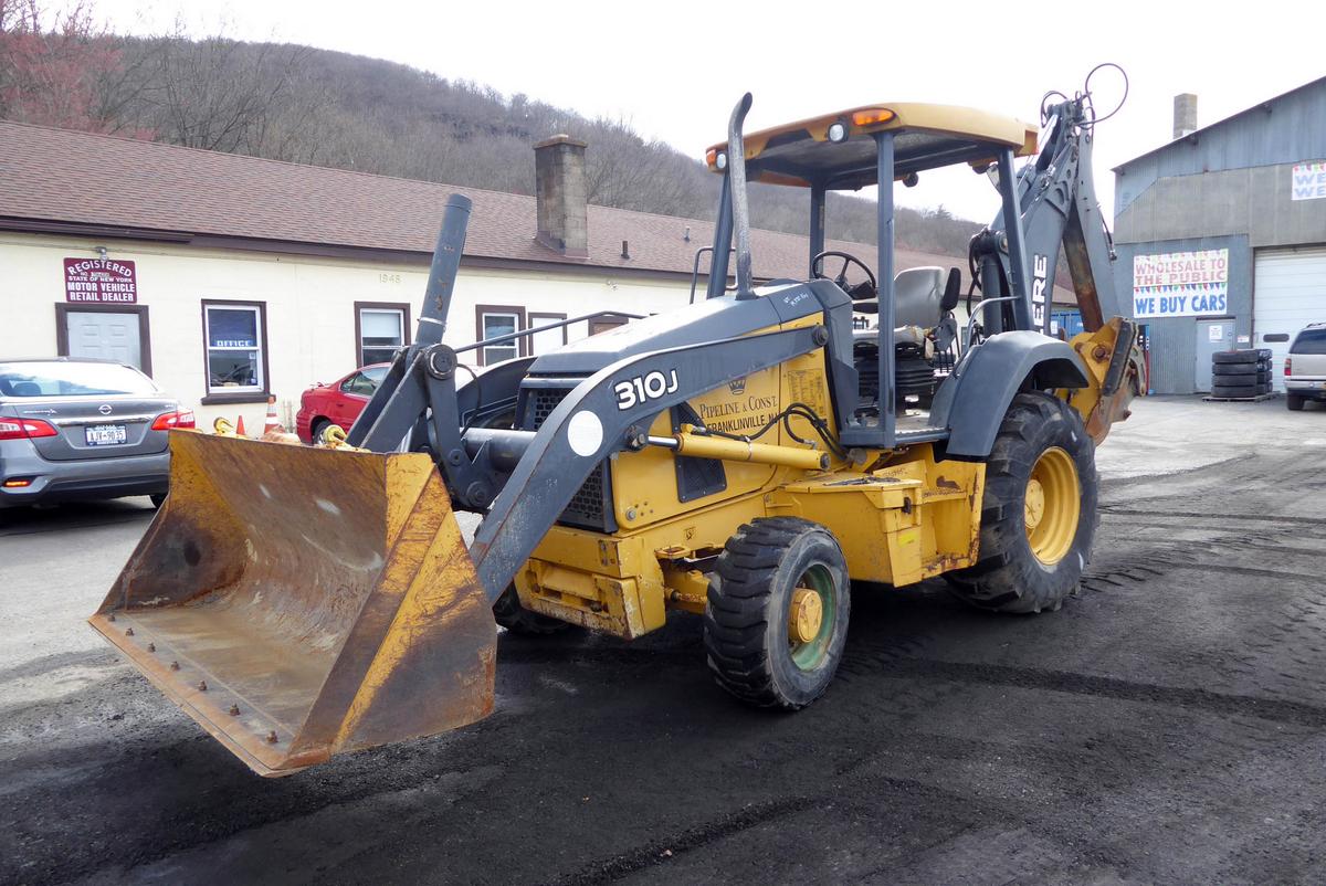 2008 John Deere 310J Backhoe for sale by Arthur Trovei & Sons - used ...