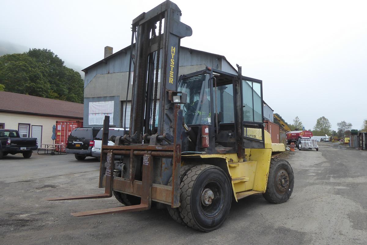 1997 Hyster H210XL Diesel Pneumatic Forklift for sale by Arthur Trovei ...