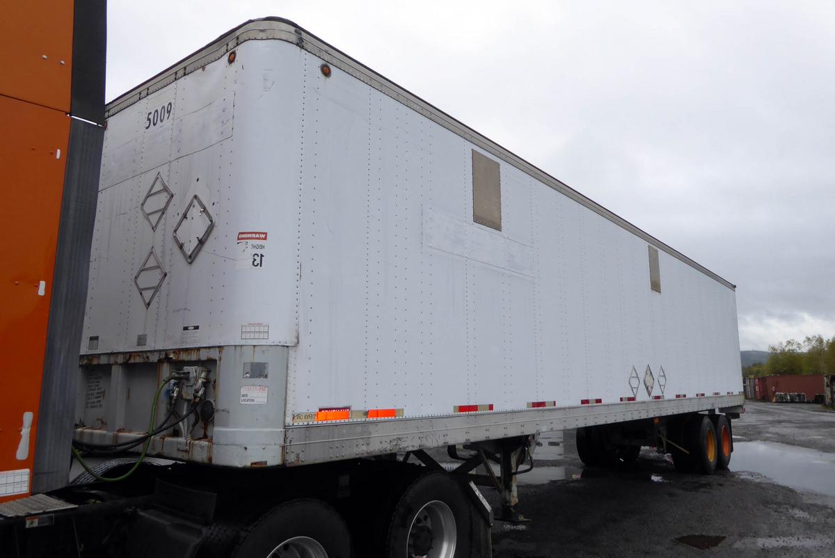 1989 Fruehauf 45' Tandem Axle Dry Box Trailer for sale by Arthur Trovei ...