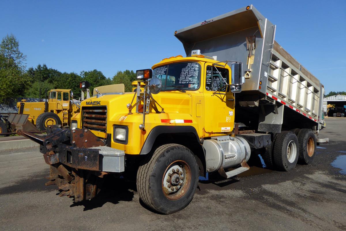 2000 Mack RD688S Tandem Axle Dump Truck for sale by Arthur Trovei ...