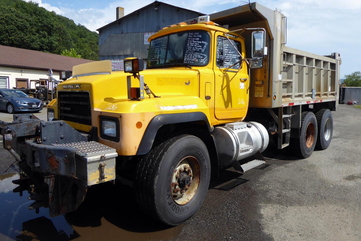 1999 Mack RD688S Tandem Axle Dump Truck for sale by Arthur Trovei ...