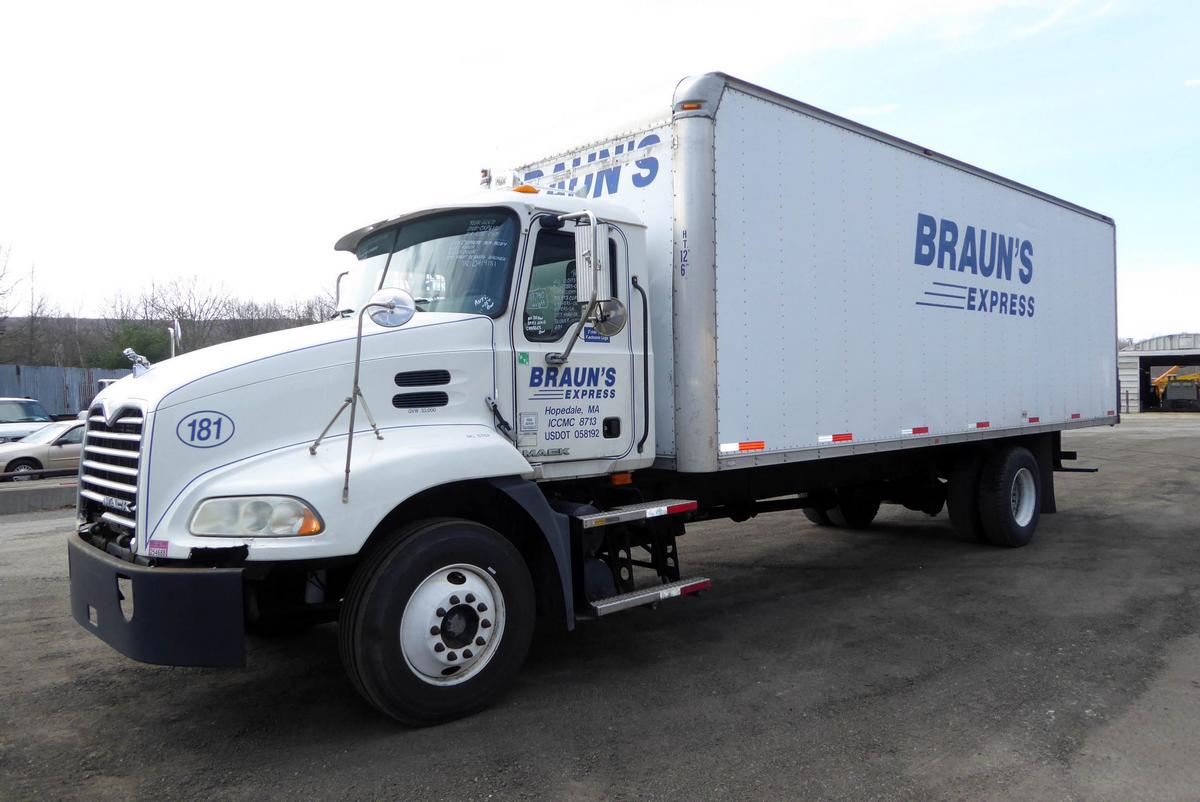 2007 Mack CXP612 Single Axle Box Truck for sale by Arthur Trovei & Sons ...