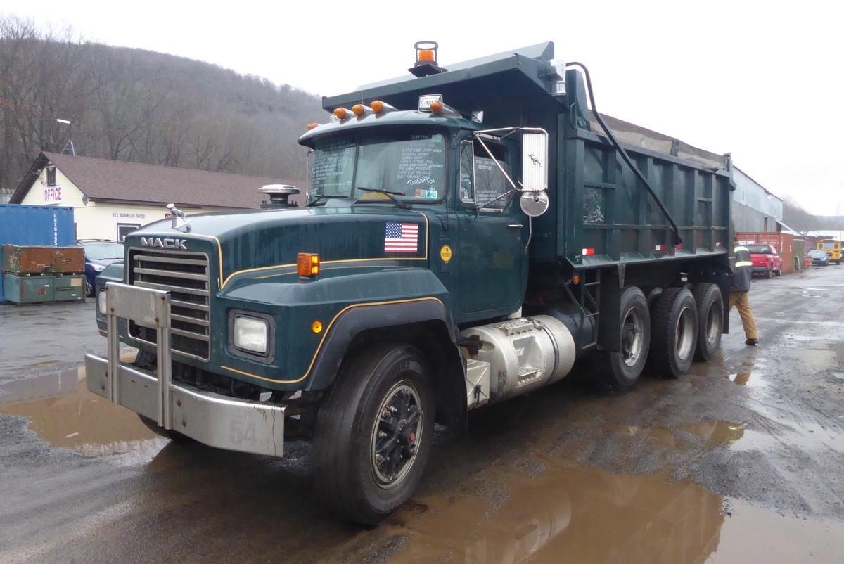 1998 Mack RD688S Tri Axle Dump Truck for sale by Arthur Trovei & Sons ...